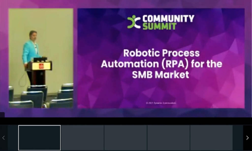 Robotic Process Automation (RPA) for the SMB Market - Dynamics Communities
