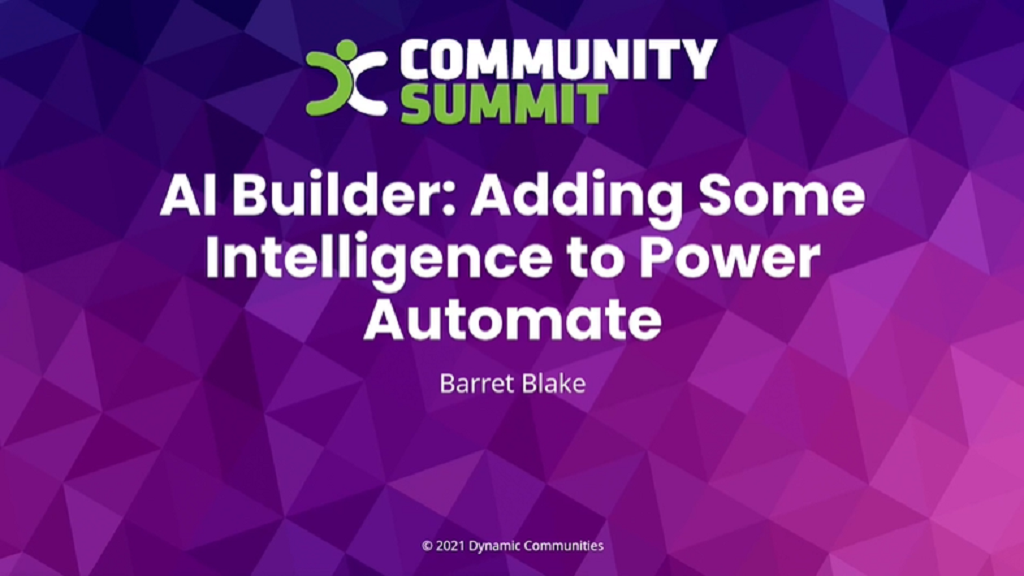 AI Builder: Adding Some Intelligence to Power Automate - Dynamics ...