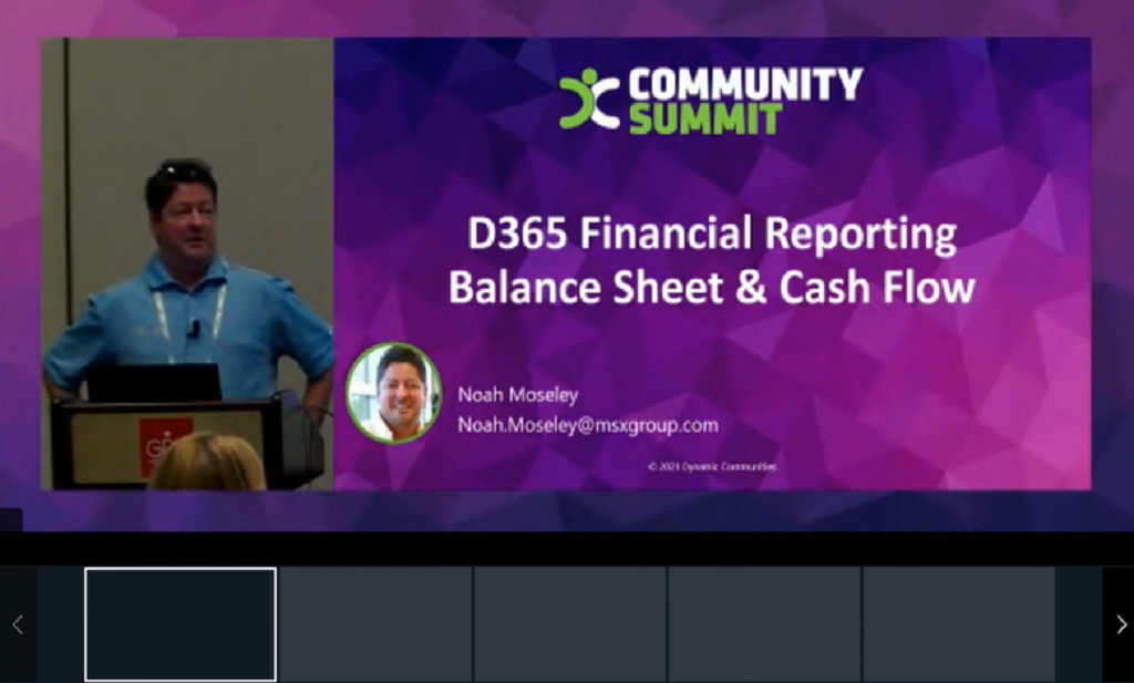 Balance Sheet and Cash Flow Statements Using D365 Financial Reporting ...