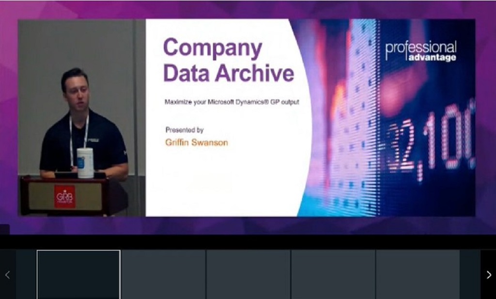 Shrink Your Microsoft Dynamics GP Database With Company Data Archive - Dynamics Communities