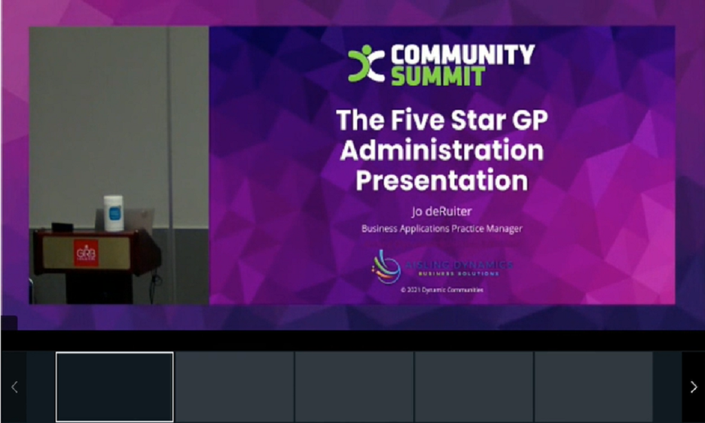 The 5-Star GP Administration Presentation - Dynamics Communities