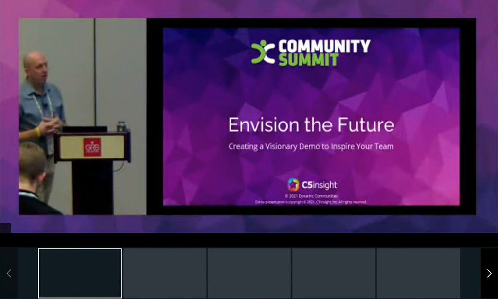 Envision the Future - Creating a Visionary Demo - Dynamics Communities