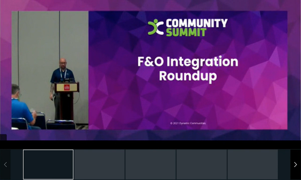 F&O Integration Roundup - Dynamics Communities