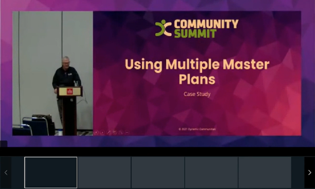 Saxco Case Study: Using Multiple Master Plans - Dynamics Communities
